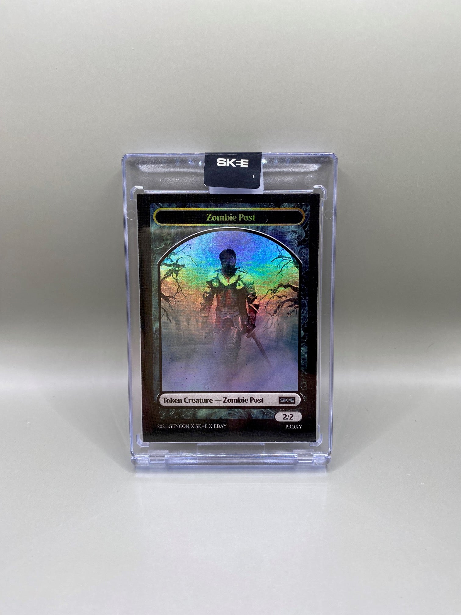 Magic the Gathering GenCon 2021 'Post [Malone] Zombie' Token – Patagium ...